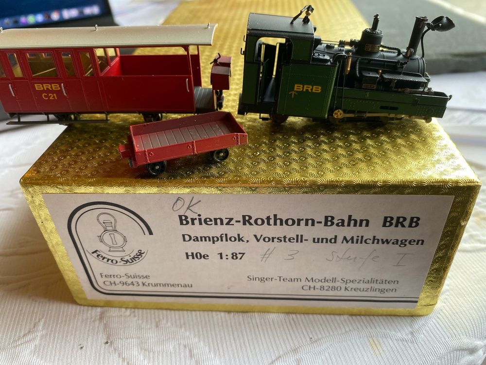 Ferro-Suisse Brienz-Rothorn- Bahn H0e/ 1:87 (Gebraucht) in ...