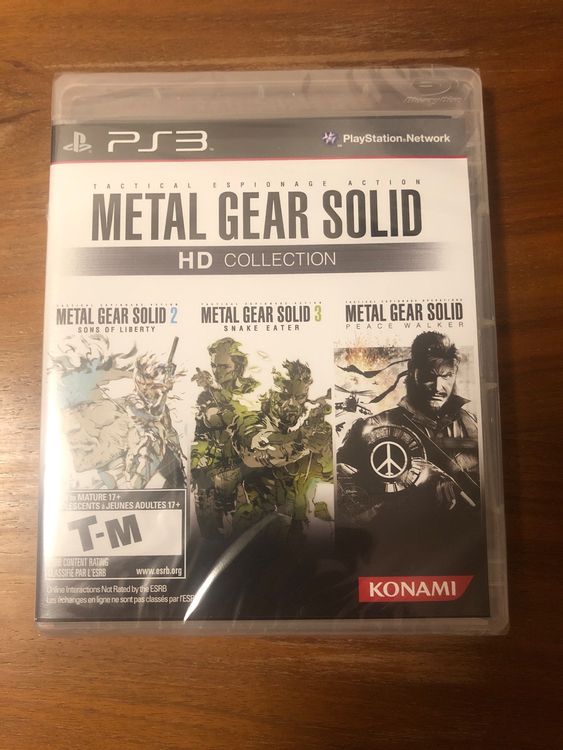 Metal Gear Solid HD Collection (sealed, Sammlerzustand) PS3 (Neu und ...