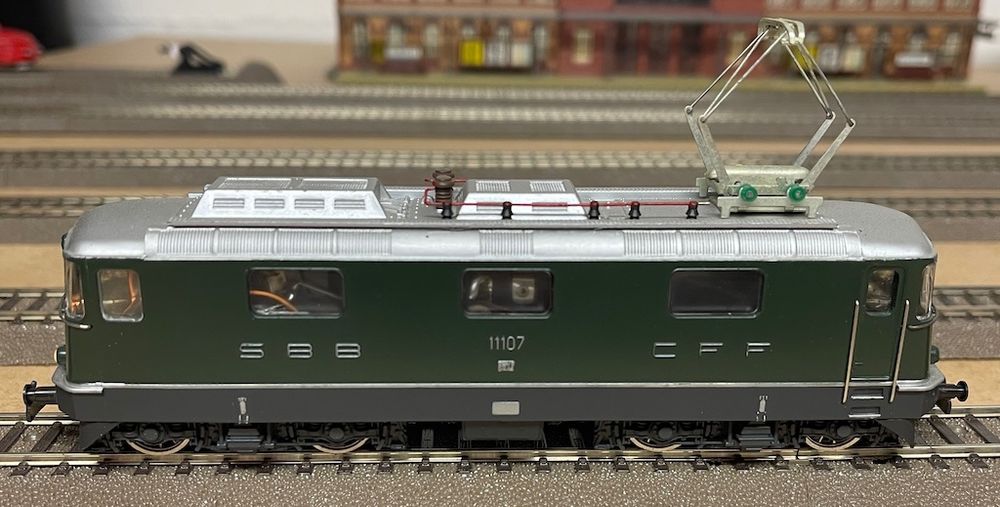 HAG 161 Re 4/4 II 11107, DC, digital | Kaufen auf Ricardo