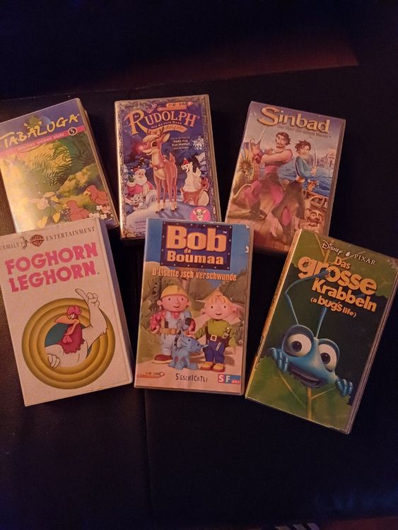 6 VHS-Kassetten für Kinder, Nostalgie pur! | Kaufen auf Ricardo 6 VHS-Kassetten für Kinder, Nostalgie pur! | Kaufen auf Ricardo