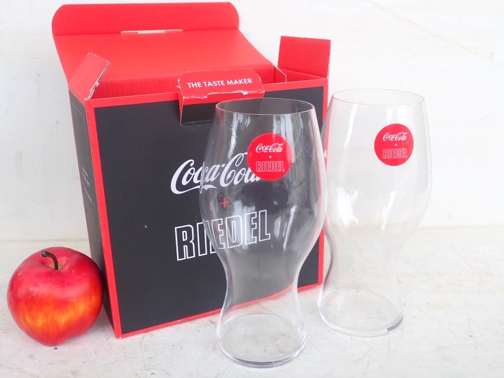 2 Riedel Coca Cola Glas Gläser Design | Kaufen auf Ricardo