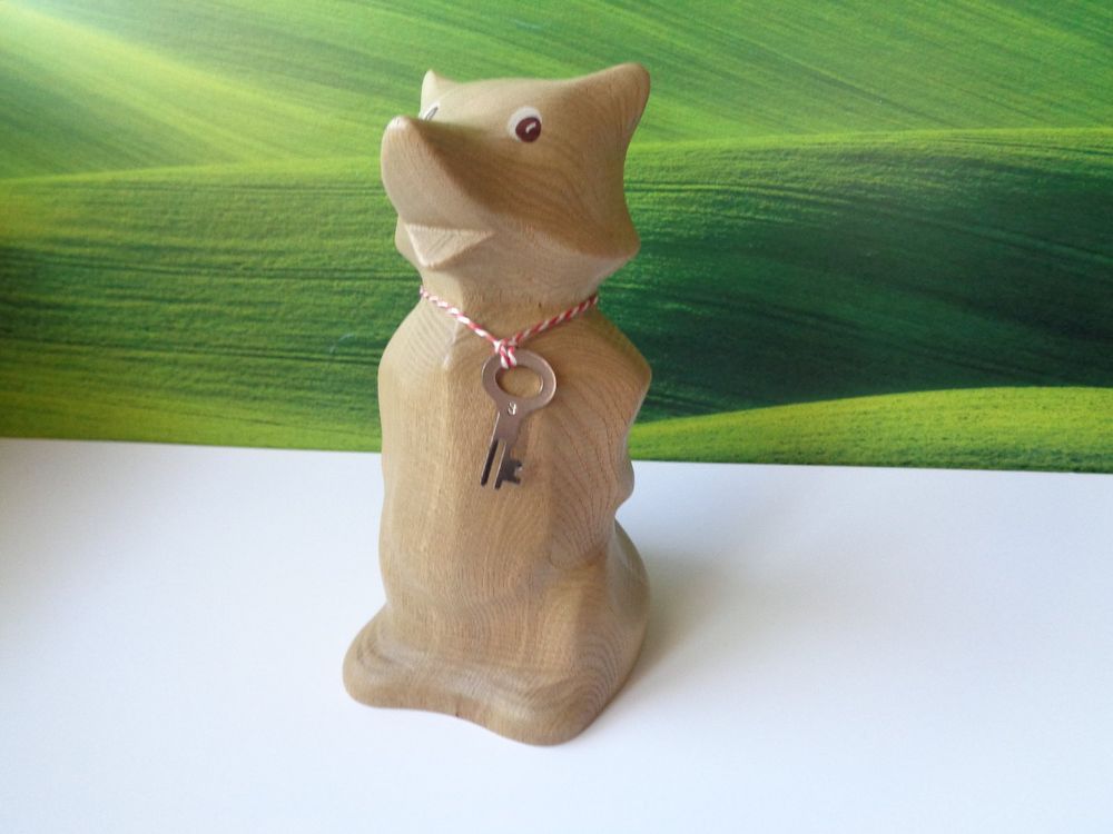 UBS KÄSSELI BRIENZER SCHNITZEREI FUCHS SPARDOSE SWISS MADE (Gebraucht) in Henggart für CHF 35 ...