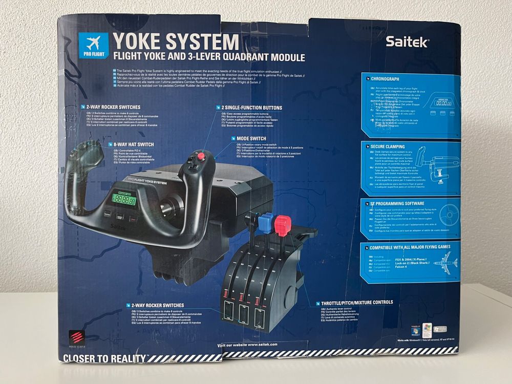 Saitek Pro Flight: Yoke System PC (Gebraucht) in Langnau am Albis für CHF 70 – mit Lieferung auf ...