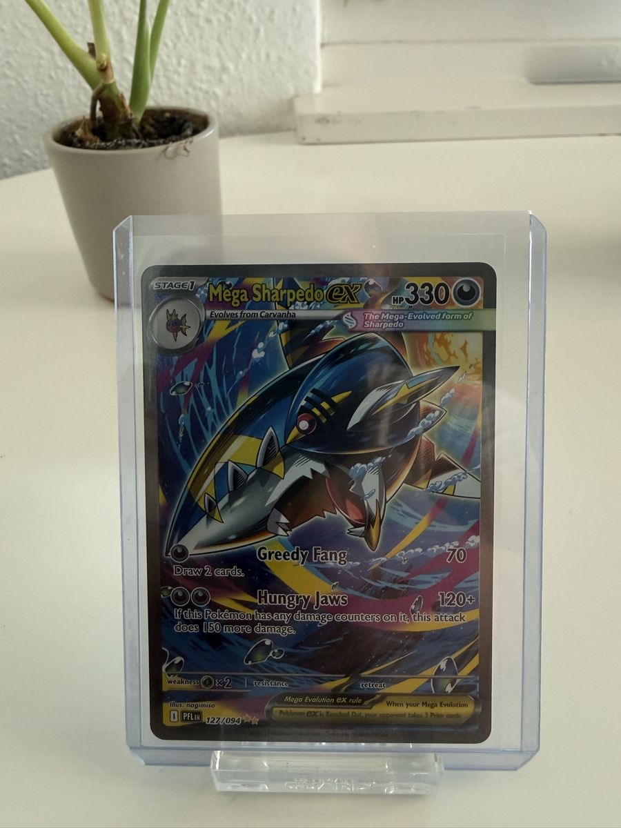 🔥 Mega Sharpedo Ex (SIR) 127/094 PFL 🇺🇸 (Neu (gemäss Beschreibung)) in ...