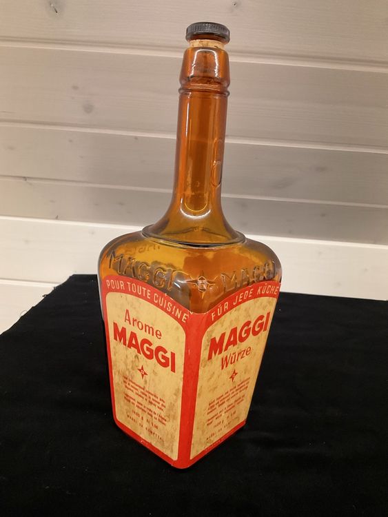 Vintage Maggi Würze Flasche, Glas, Rarität, Top Zustand! (Gebraucht) in ...