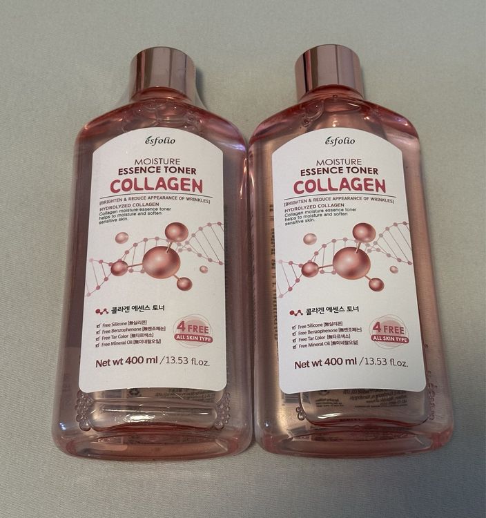 ESFOLIO MOISTURE ESSENCE TONER COLLAGEN (Neu und originalverpackt) in ...