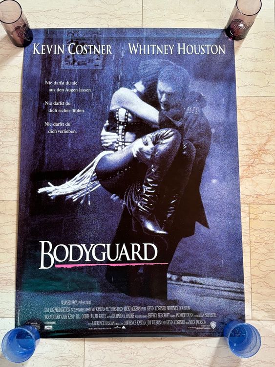 The Bodyguard orig. deutsch. Kinoplakat - gerollt - rar (Gebraucht) in ...