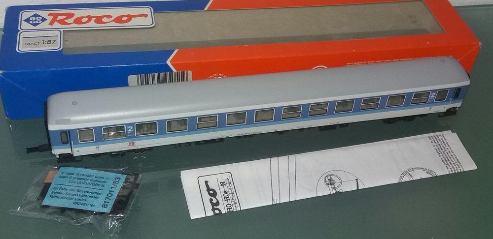 Roco 45051 - 1:87 - InterRegio Wagen DB - Spur HO (Gebraucht) in ...