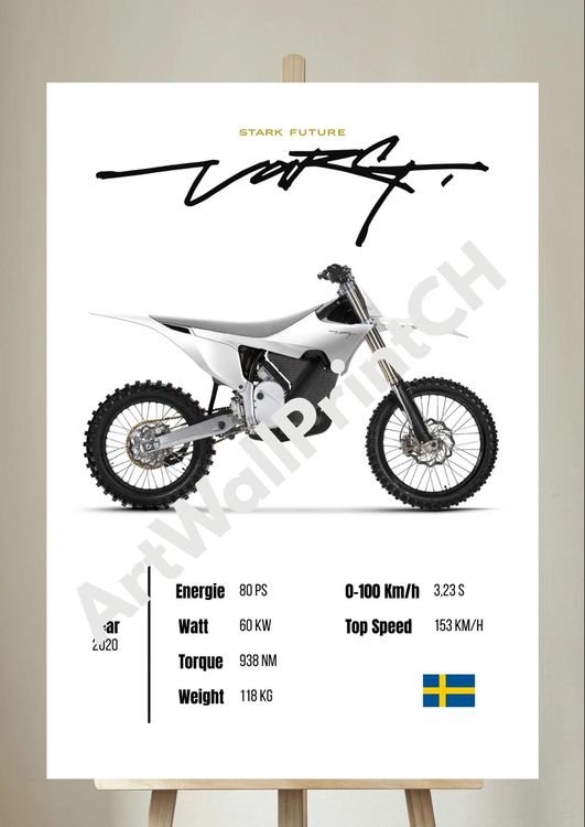 Stark Varg MX Poster Digital (Neu und originalverpackt) in Wangen ZH ...