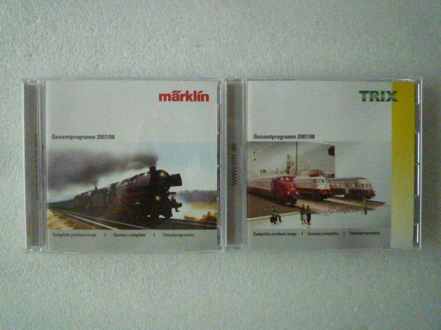Märklin - TRIX CD Rom Neuheiten 2008 - Nouveautés 2008 (Neu und originalverpackt) in Delémont ...