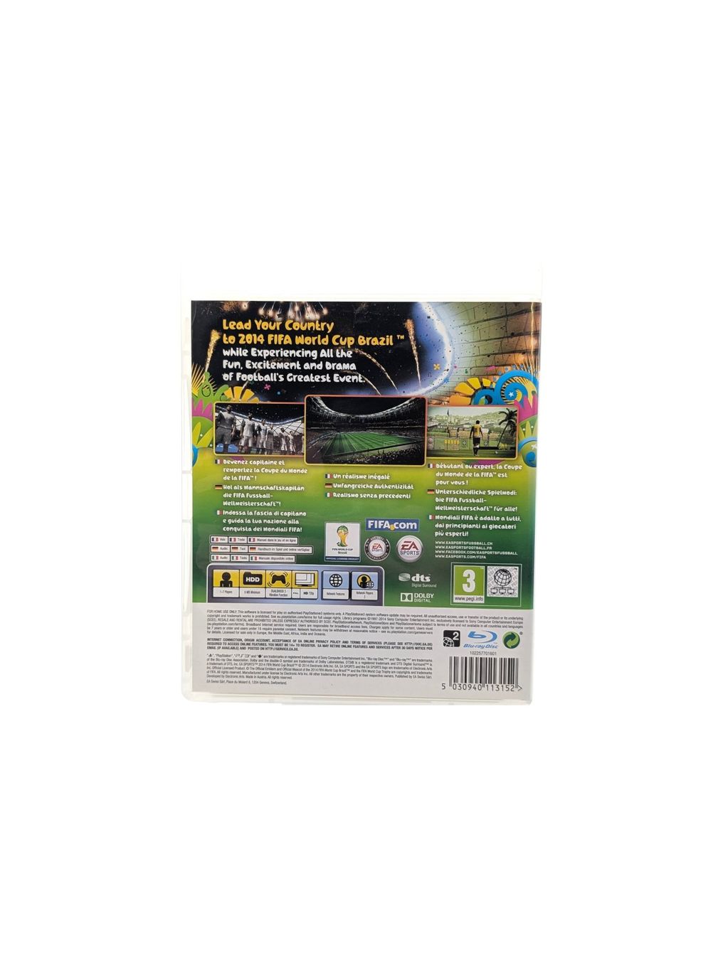 FIFA World Cup Brazil 2014 PlayStation 3 (PS3) (Gebraucht) in Domat/Ems ...