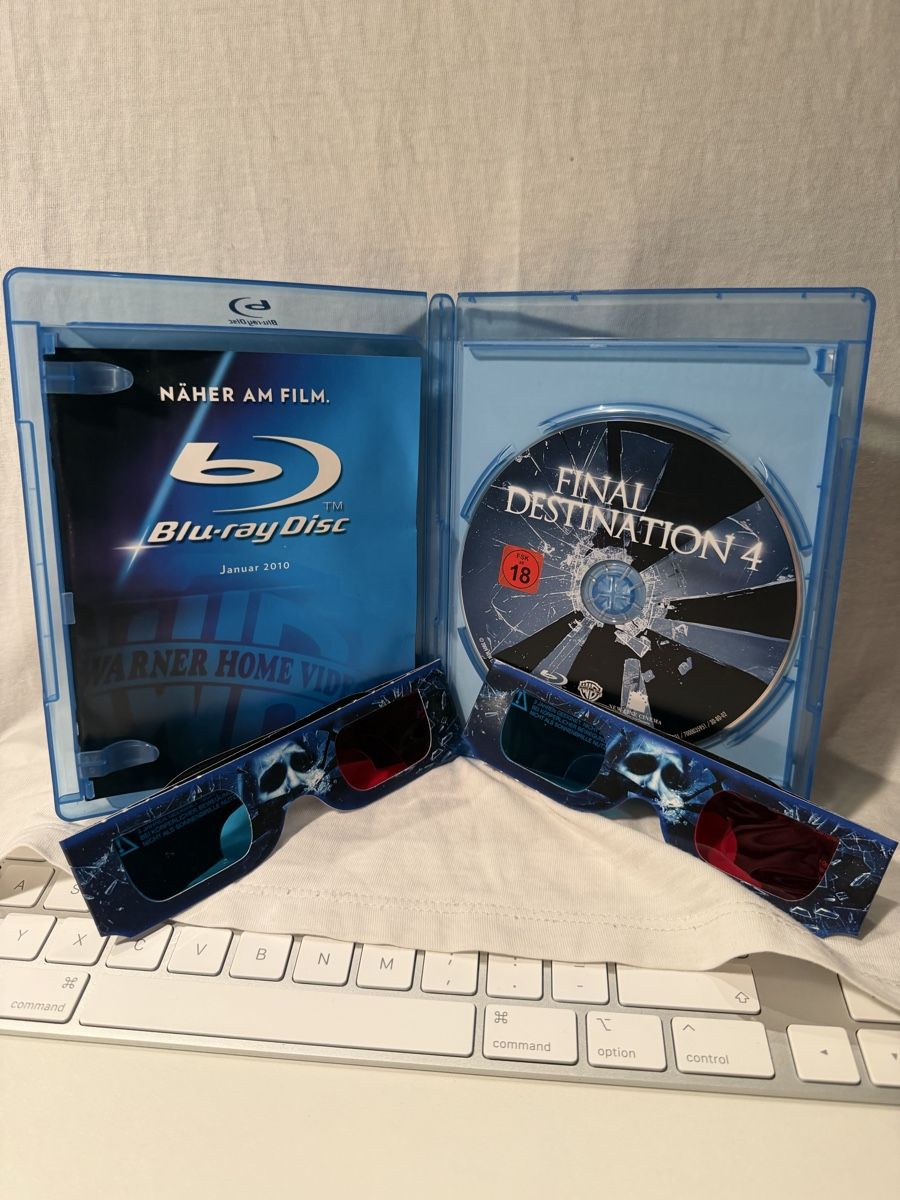 Final Destination 4, 2D + 3D Blu-ray mit 3D Brille (Gebraucht) in ...