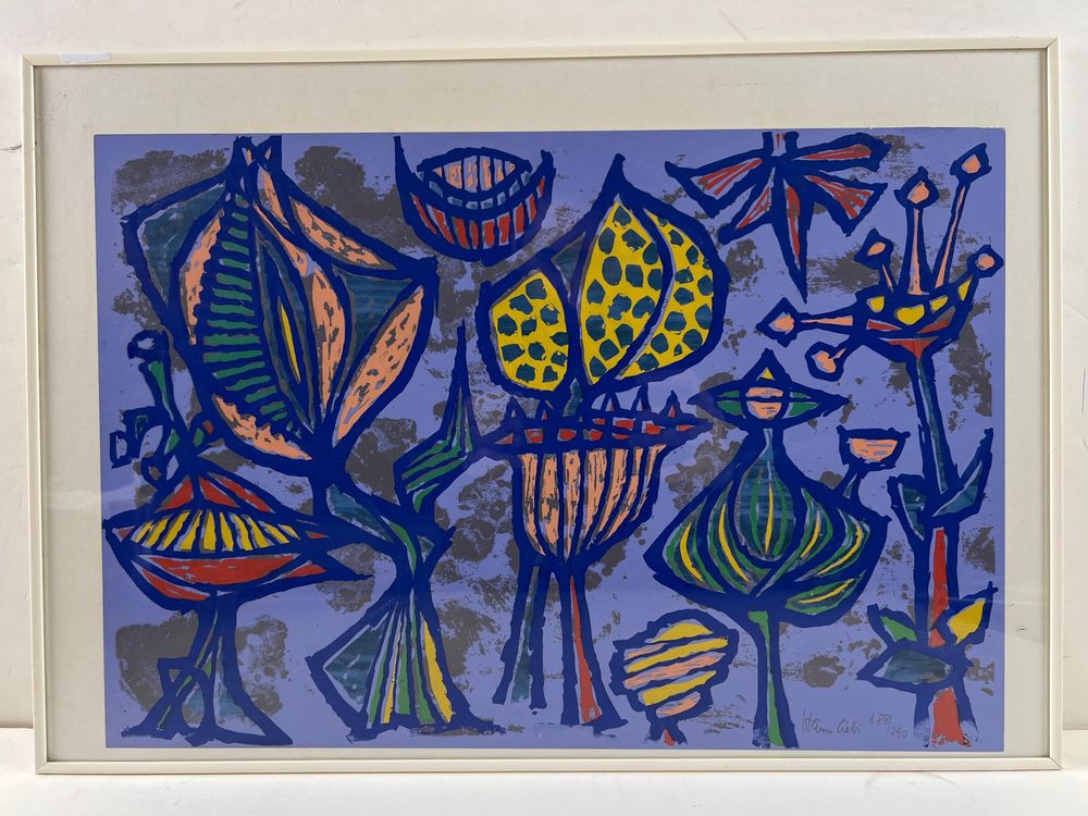 Juan Hans Aebi (1923-1985) Lithographie Handsigniert (Gebraucht) in ...