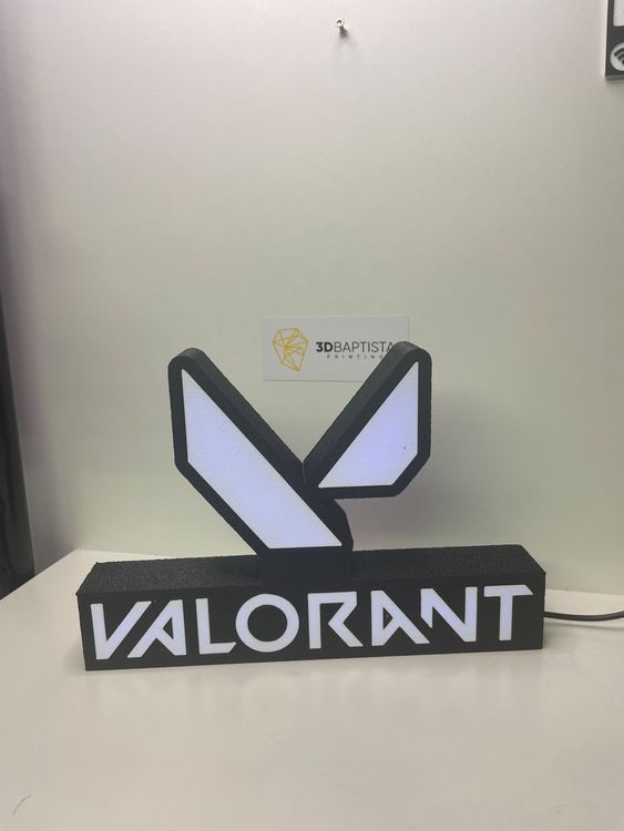 Valorant Logo mit LEDs (Neu (gemäss Beschreibung)) in Luzern für CHF 40 ...