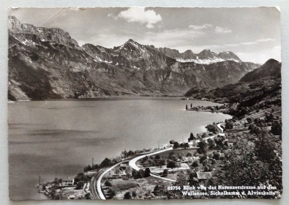 Blick von der Kerenzerstrasse auf den Walensee | Kaufen auf Ricardo