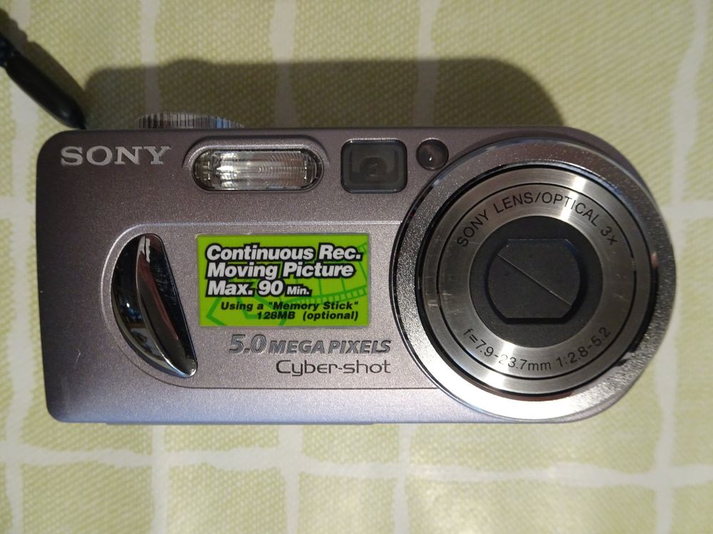 Sony Digital-Kamera DSC P10 (Gebraucht) in Lausanne für CHF 55 – mit Lieferung auf Ricardo kaufen