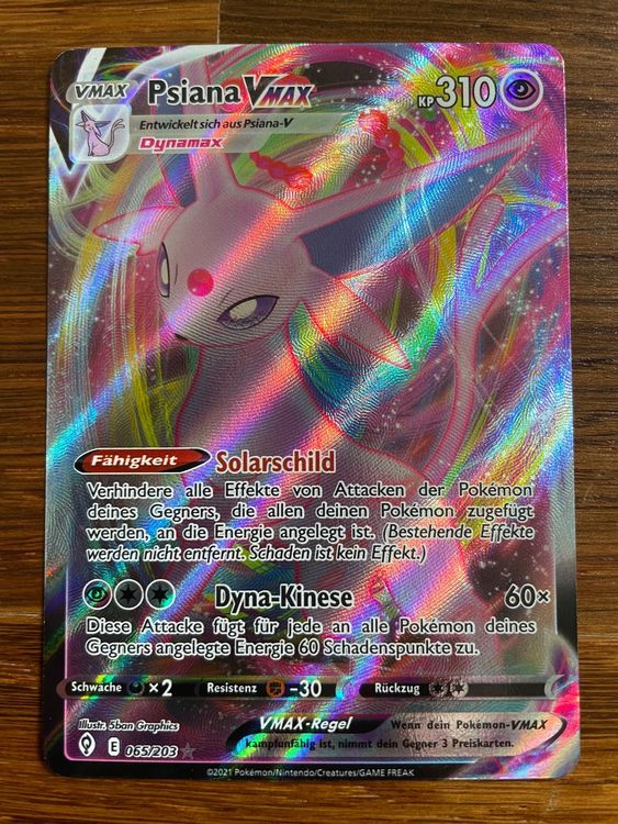 Pokemon Psiana VMax | Kaufen auf Ricardo