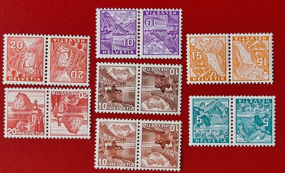 KEHRDRUCK LANDSCHAFTSBILDER AUS K28 - K40 1934 GERIFFELT* | Kaufen auf Ricardo