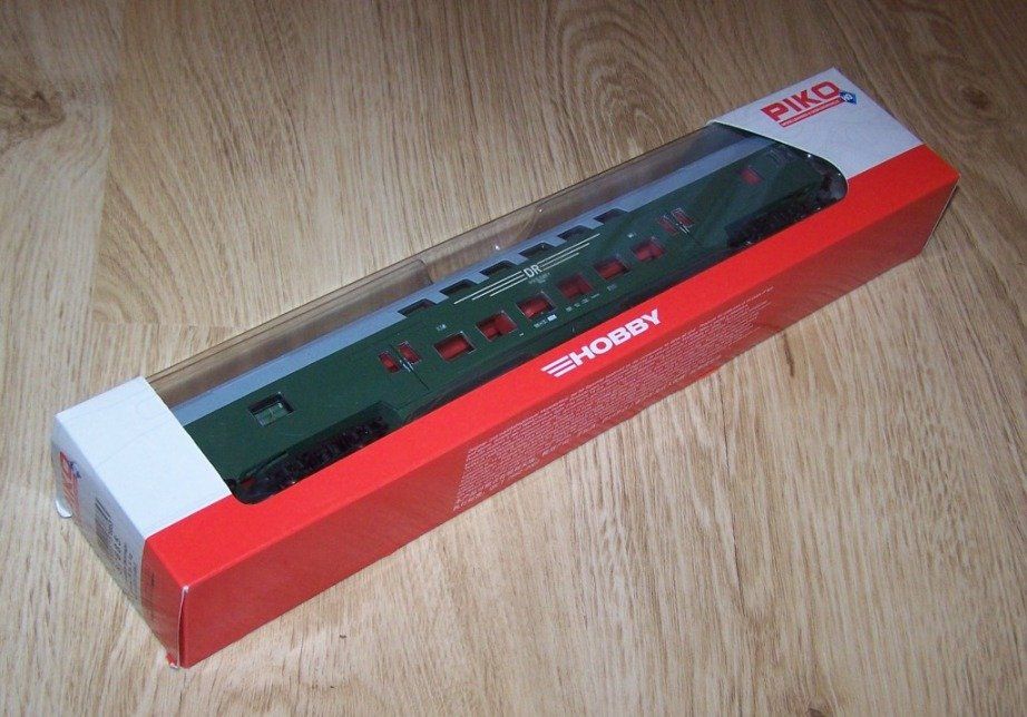 Piko H0 57685 Doppelstock Steuerwagen DBmqe der DR, KKK (Neu und ...
