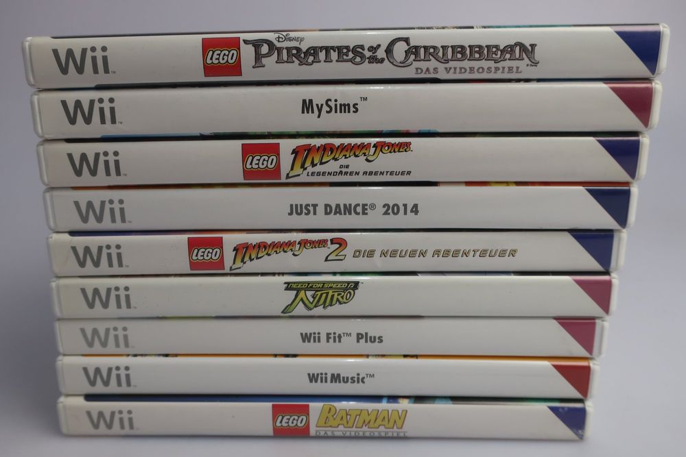 Nintendo Wii Games Bundle - 9 Stücke | Kaufen auf Ricardo