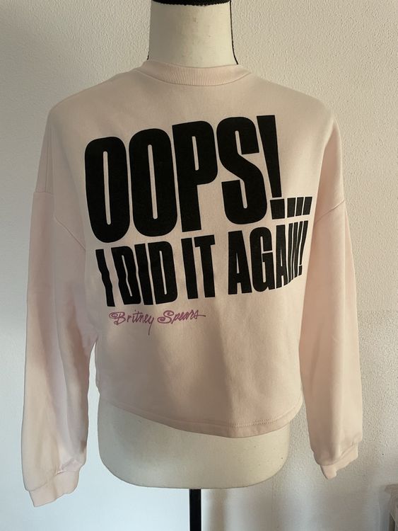Britney Spears Oops!...I Did It Again Pulli S (Neu und originalverpackt ...