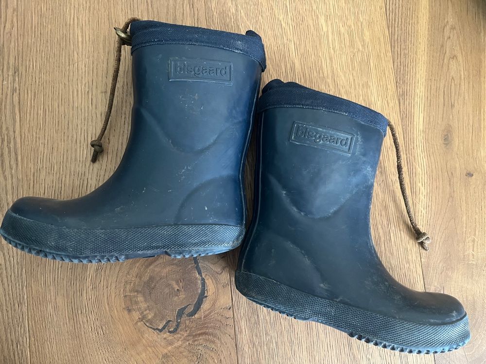 Thermo Gefütterte Bisgaard Gummistiefel Gr. 28 (Gebraucht) in Flims ...
