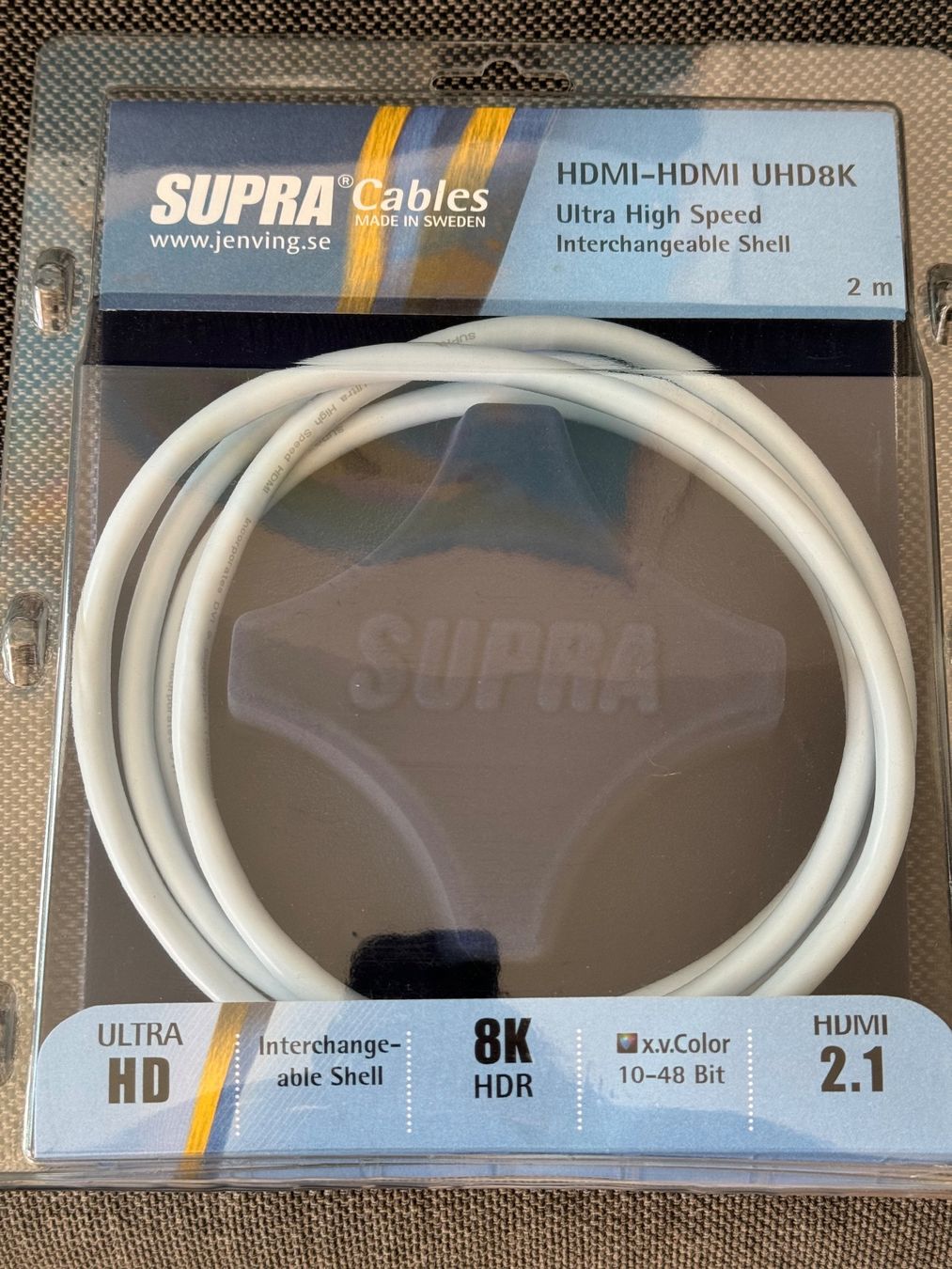 Supra Cables UHD8K HDMI 2.1 Kabel 2m - neuwertig (1 von 3) (Gebraucht ...