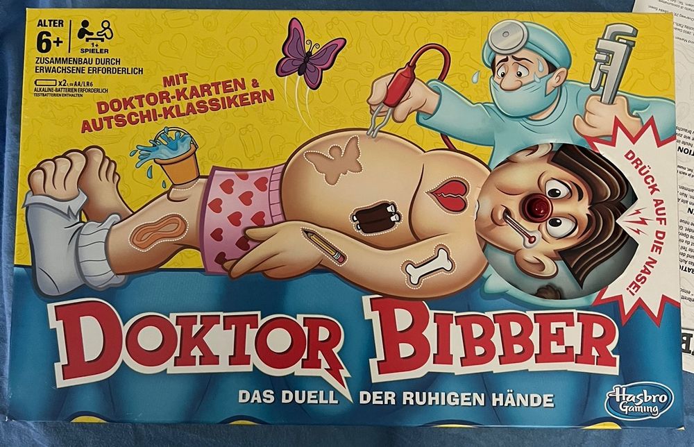 Spezielles "Doktor Bibber" Spiel von Hasbro (Gebraucht) in Sursee für ...