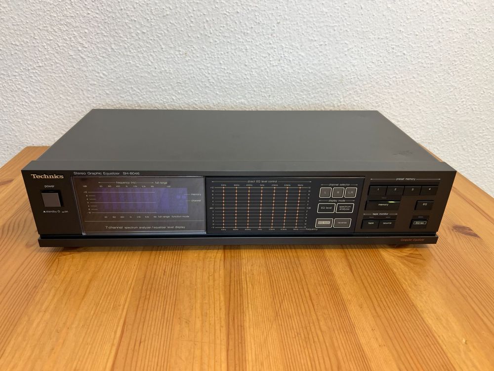 Technics SH-8046 Equalizer mit Spectrum Analyzer! (Gebraucht) in ...