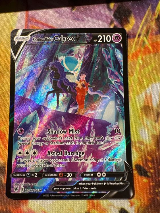 Shadow Rider Calyrex V (ASR TG17) (Gebraucht) in Windisch für CHF 6 ...