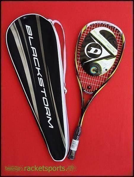 Dunlop Blackstorm Absolute Squash Racket (Neu und originalverpackt) in ...