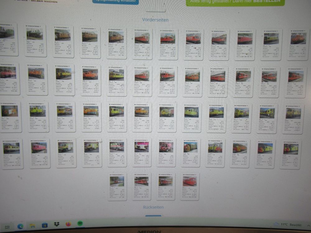 RHB Lokomotiven Und Züge Quartett 52 Karten (Neu und originalverpackt) in Herznach für CHF 32 ...