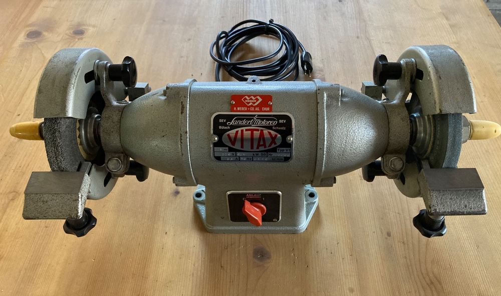 Vitax Schleifmaschine,Typ V1, 230 V, Schleifbock, (Gebraucht) in ...