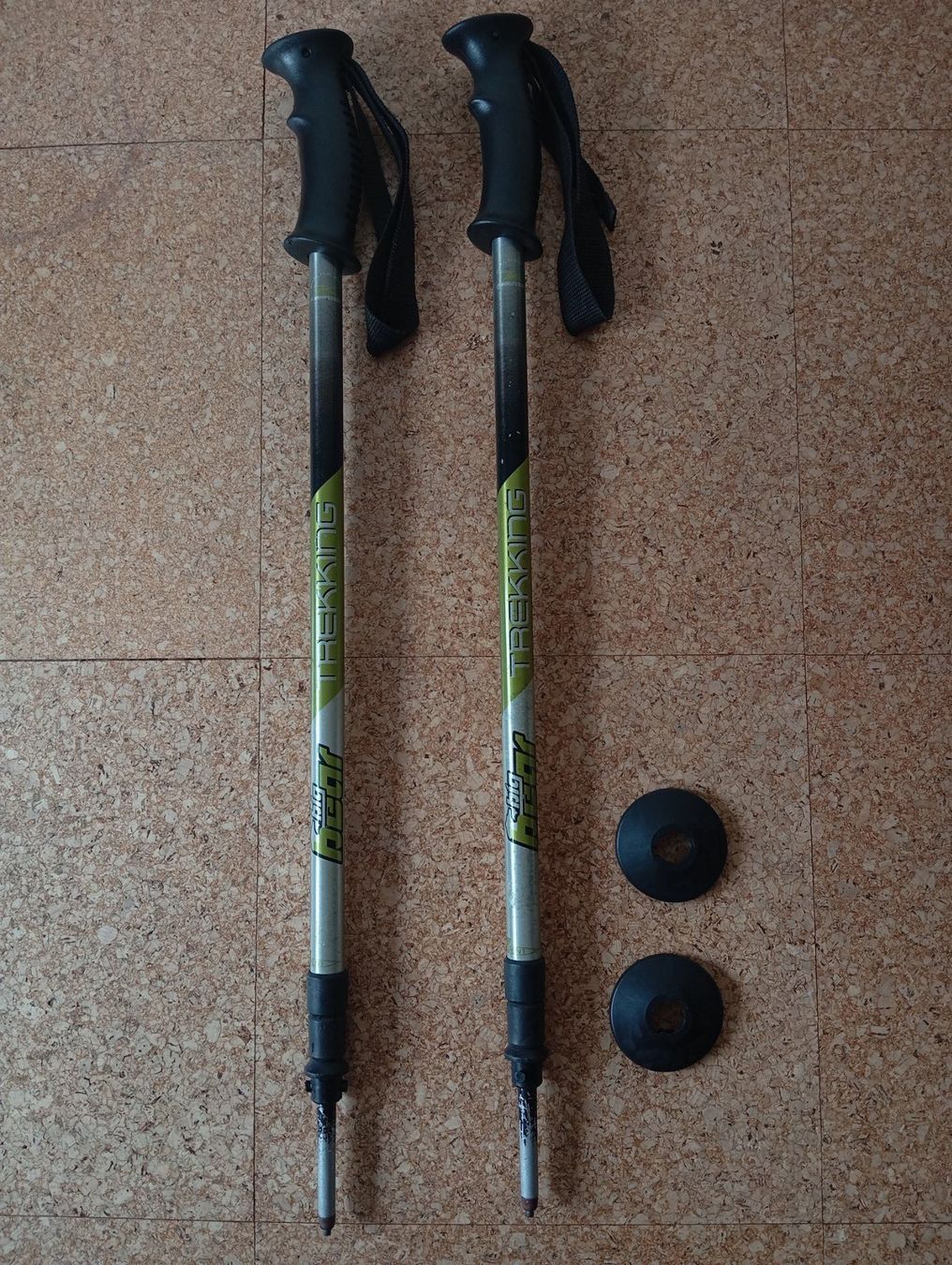 BIG BEAR Trekking Wanderstöcke "Sommer + Winter" (105-140cm) (Gebraucht ...