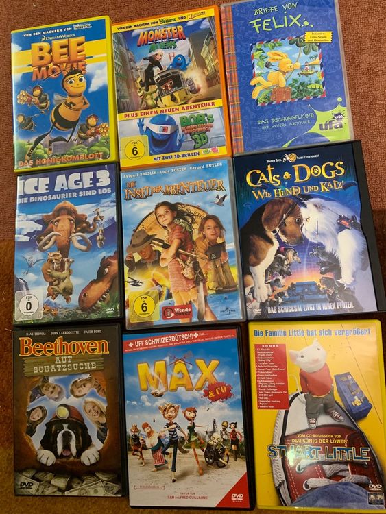 9 DvD Kinderfilme / Spielfilme (Gebraucht) in Meilen für CHF 5 – mit Lieferung auf Ricardo kaufen
