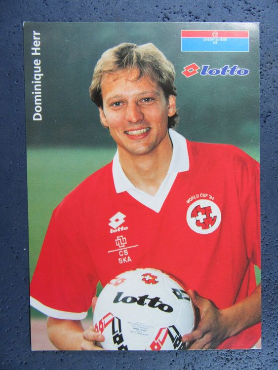 DOMINIQUE HERR SFV EX-NATI-CH OHNE AUTOGRAMM (Gebraucht) in Ettingen ...