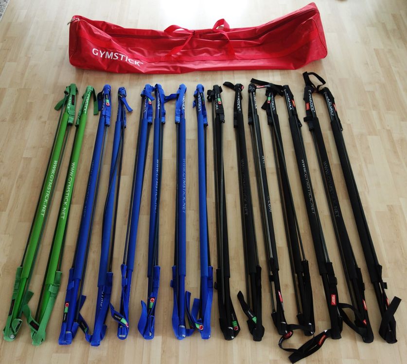 25 Gymstick mit Tasche, Heimtraining, Gruppen Fitness | Kaufen auf Ricardo