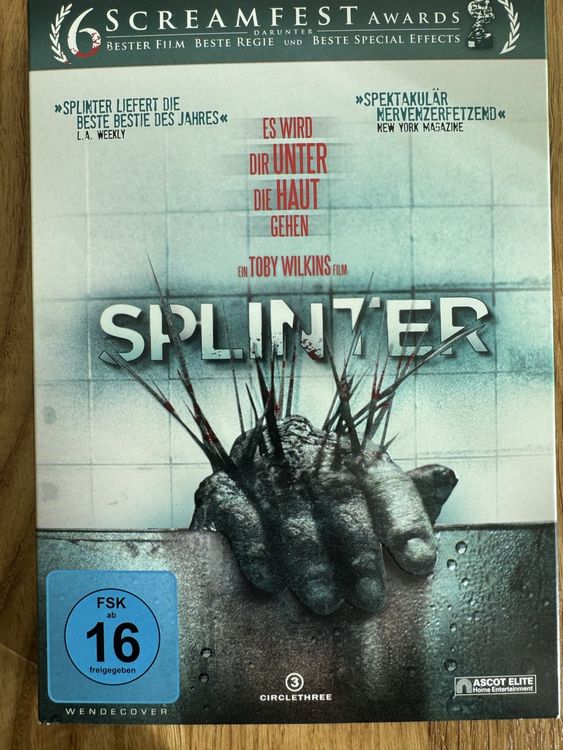 Splinter - Horrorfilm DVD - Ungeschnitten FSK 16 (Gebraucht) in Muhen für CHF 5 – mit Lieferung ...
