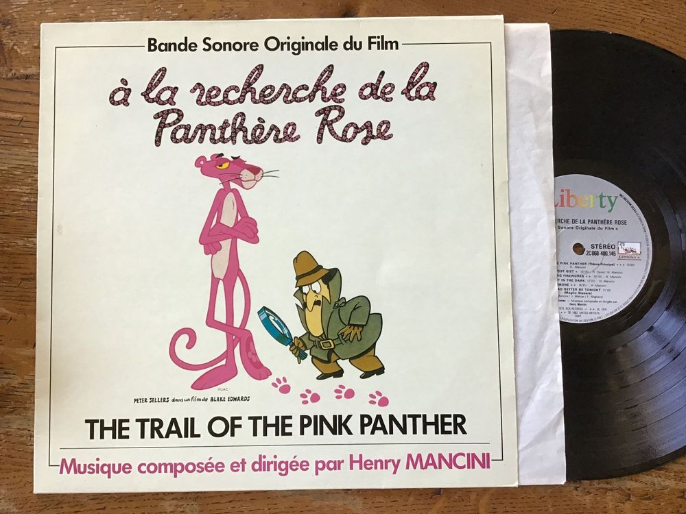 Soundtrack LP La panthère rose Mancini | Kaufen auf Ricardo