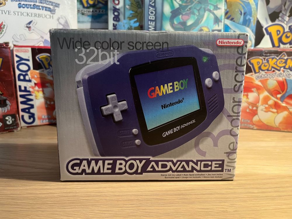 Gameboy Advance OVP Schöner Zustand Blau Nintendo Original (Gebraucht ...