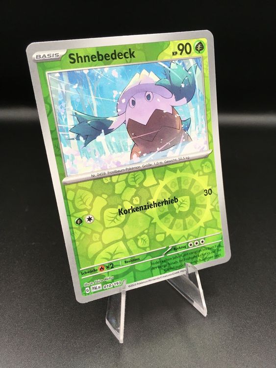 Pokemon Paldea 010/193 Shnebedeck (Reverse) (Neu (gemäss Beschreibung ...