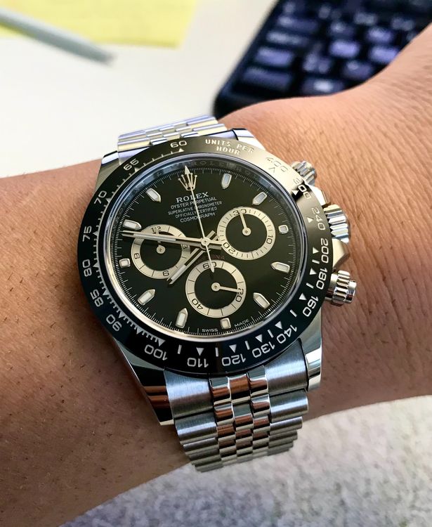 Rolex Super Jubilee Stahlband 20mm Daytona Batman Submariner (Gebraucht ...