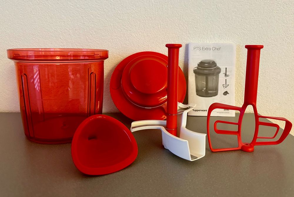Tupperware Extra Chef rot. Grosser Bruder von Speedy Boy (Gebraucht) in ...