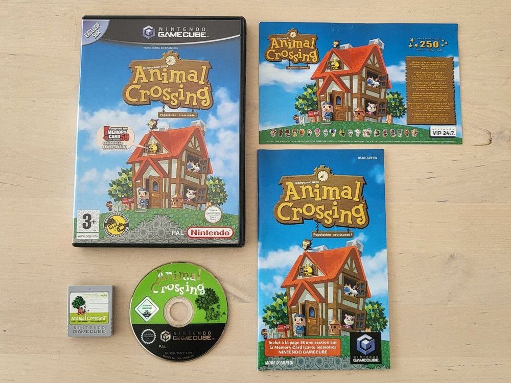 Animal Crossing - Nintendo Gamecube + carte mémoire (Gebraucht) in ...