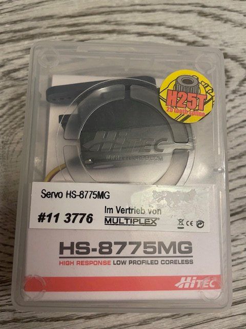 Hitec HS-8775MG Servo originalverpackt | Kaufen auf Ricardo