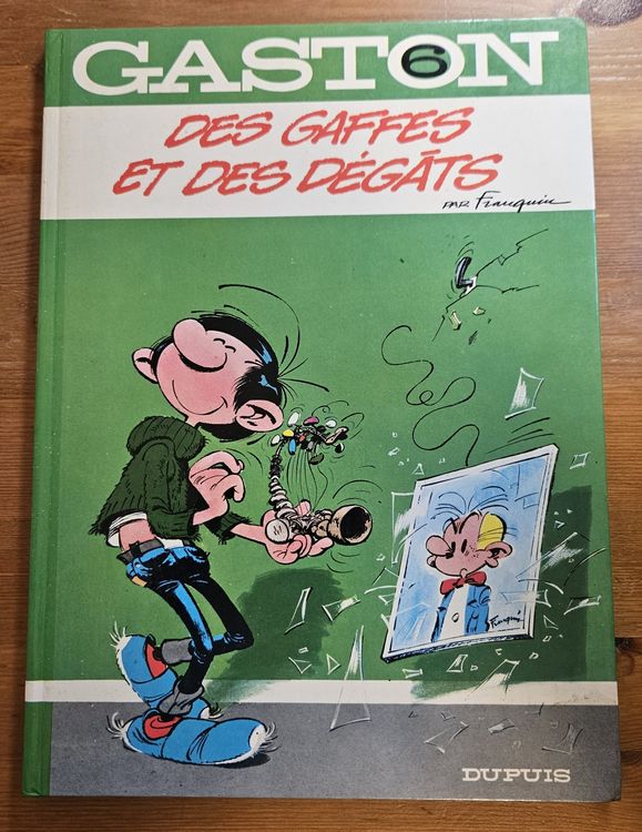 Gaston N 6 (T.B.E.) Des gaffes et des dégâts (D'occasion) à Prévonloup ...