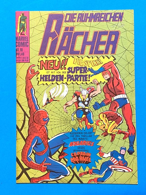 Die Ruhmreichen Rächer Comic Nr. 10, Top Zustand! (Neu (gemäss ...