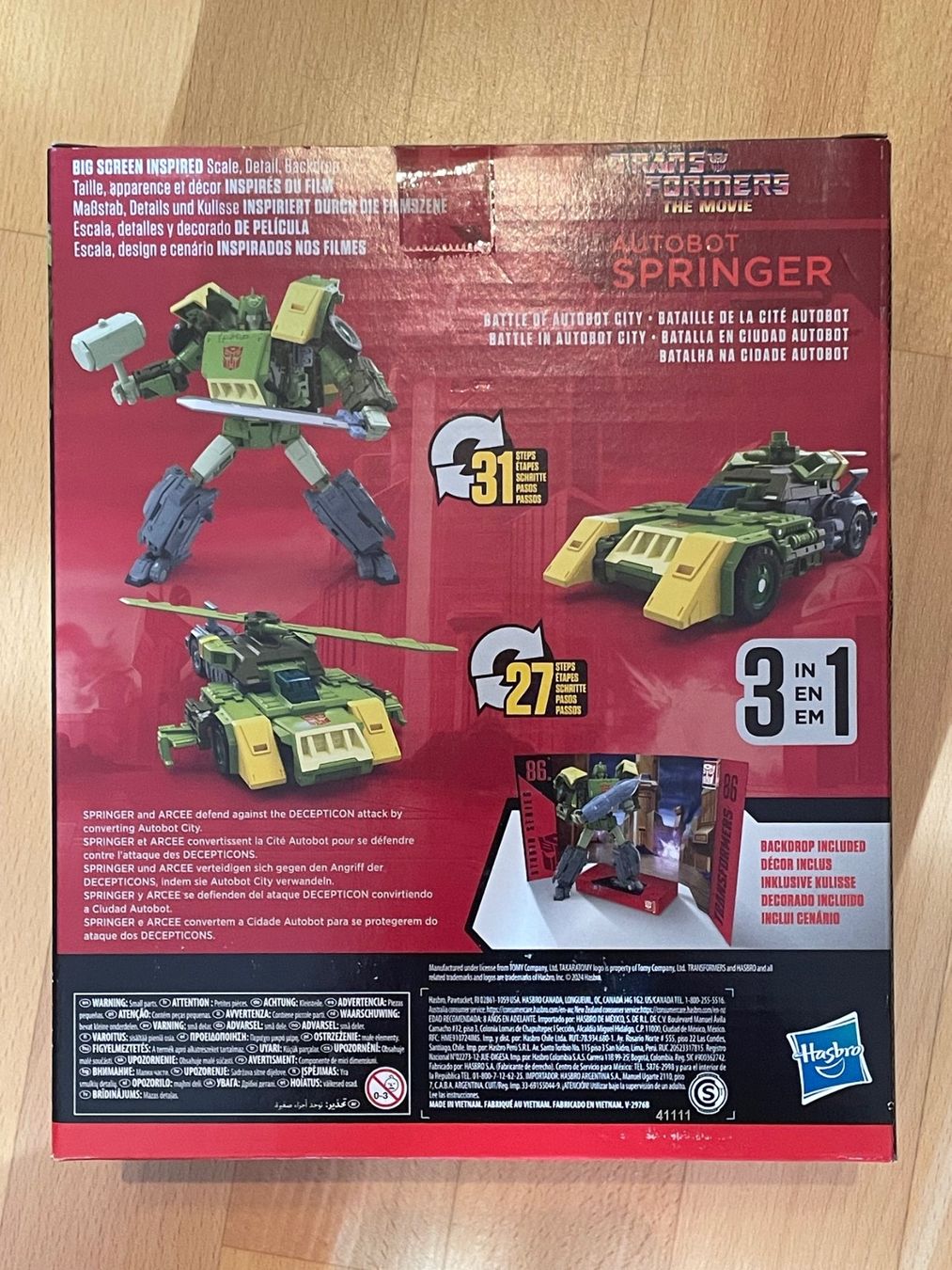 Transformers Studio Series 86 Autobot Springer Neuf! (Neu und ...