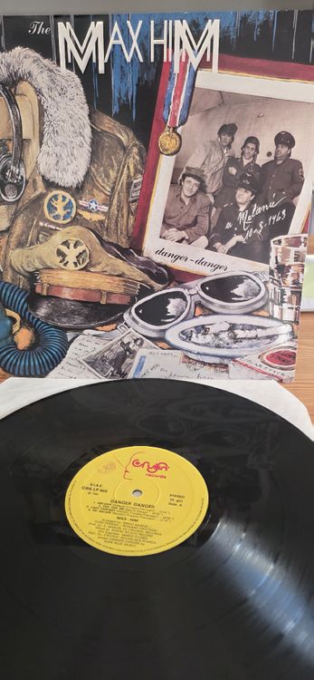 Rare Vinyle The Max Him - Danger Danger 1986 Nm,Nm (Gebraucht) in ...