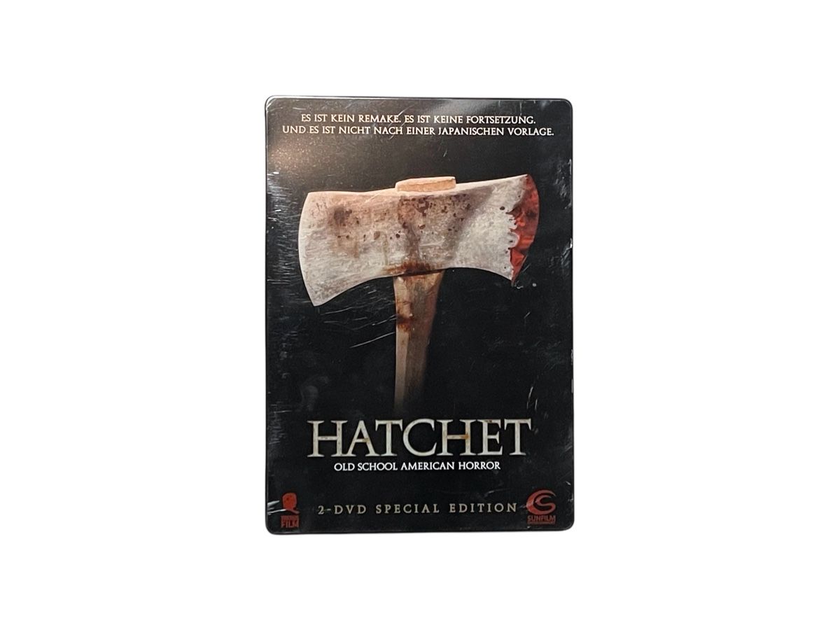 HATCHET - 2 Disc Special Edition Steelbook DVD PAL (Gebraucht) in ...